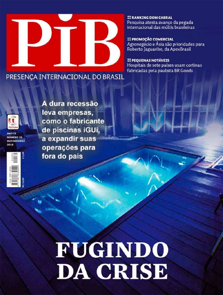 iGUi at the front-page on the top cover of the edition of the magazine ...